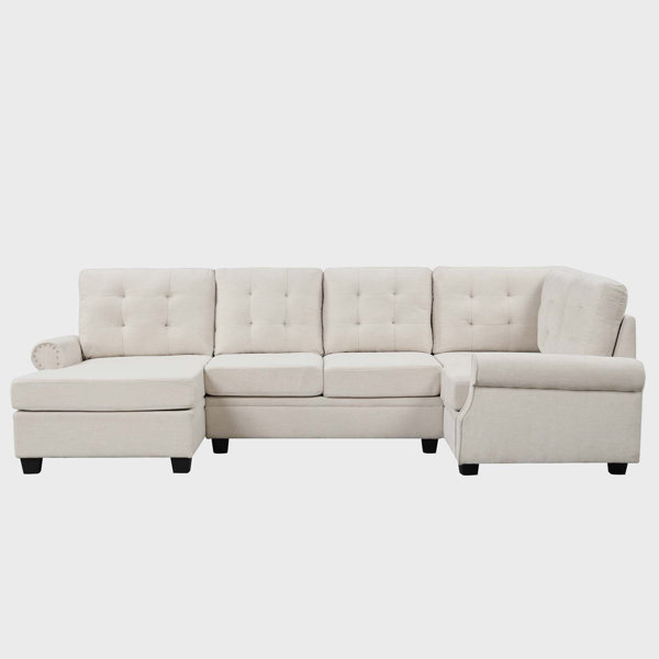 Red Barrel Studio® Cariyah 3 - Piece Upholstered Sectional | Wayfair
